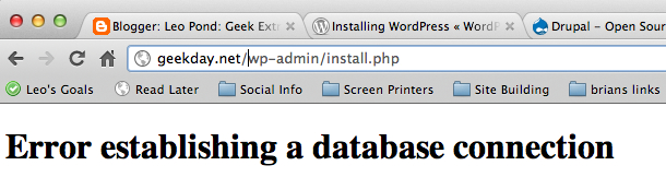 WordPress Common Errors / Problems and there Solutions