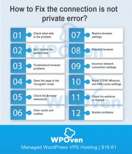 Your Connection is Not Private Error: 12 Ways To Fix