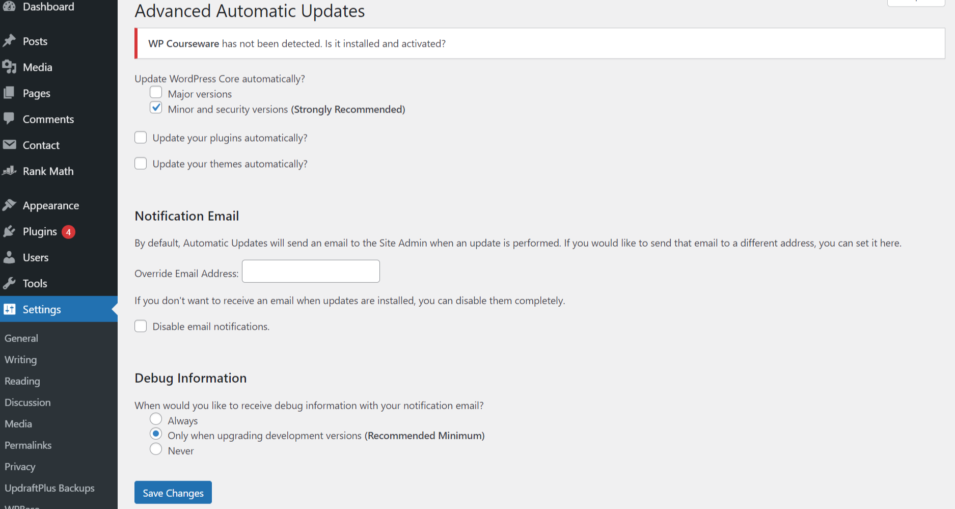 Wordpress Automatic Updates How To Enable And Disable 2023