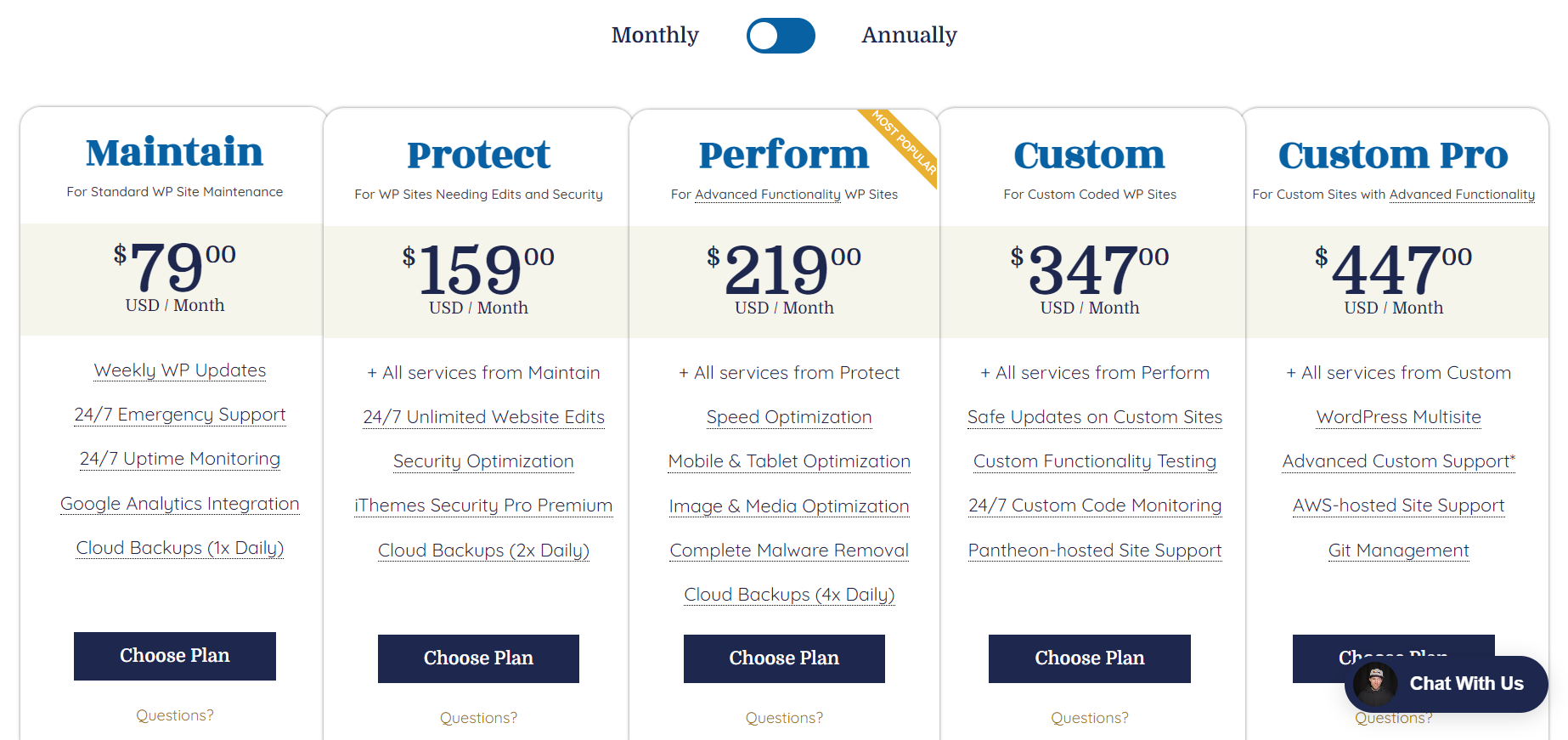 5 Best WordPress Maintenance Packages for Your Website