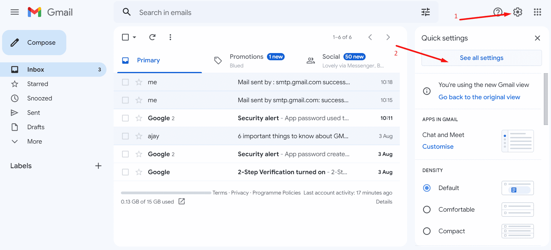 How to Setup Gmail SMTP server for Sending Free Emails?