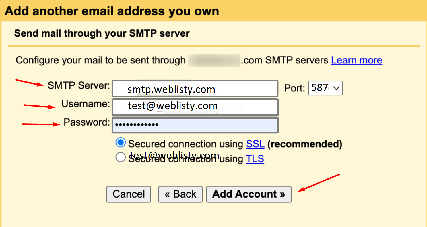 How to Setup Gmail SMTP server for Sending Free Emails?