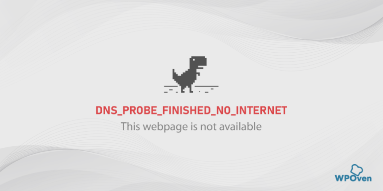 How to fix the DNS_PROBE_STARTED Error? [8 Ways]