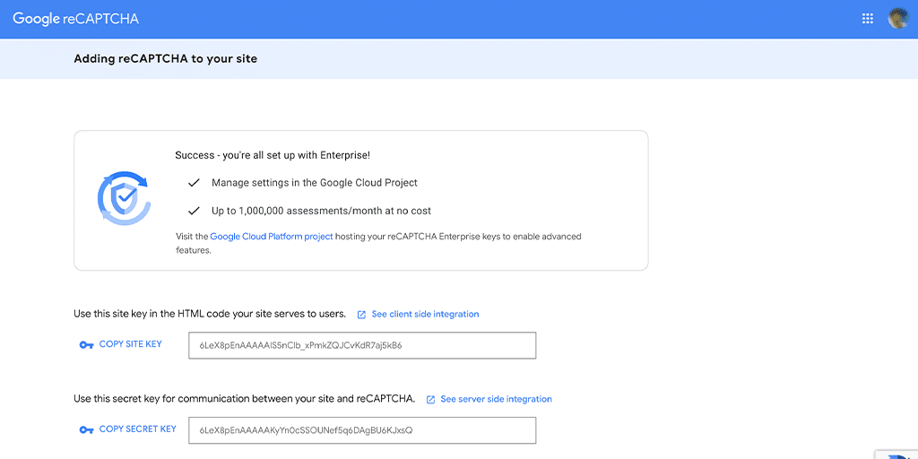 How to Fix Error for Site Owner: Invalid Domain for Site Key