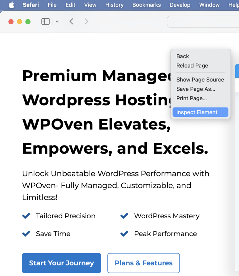 How to Inspect Element in Chrome, Safari, and Firefox?